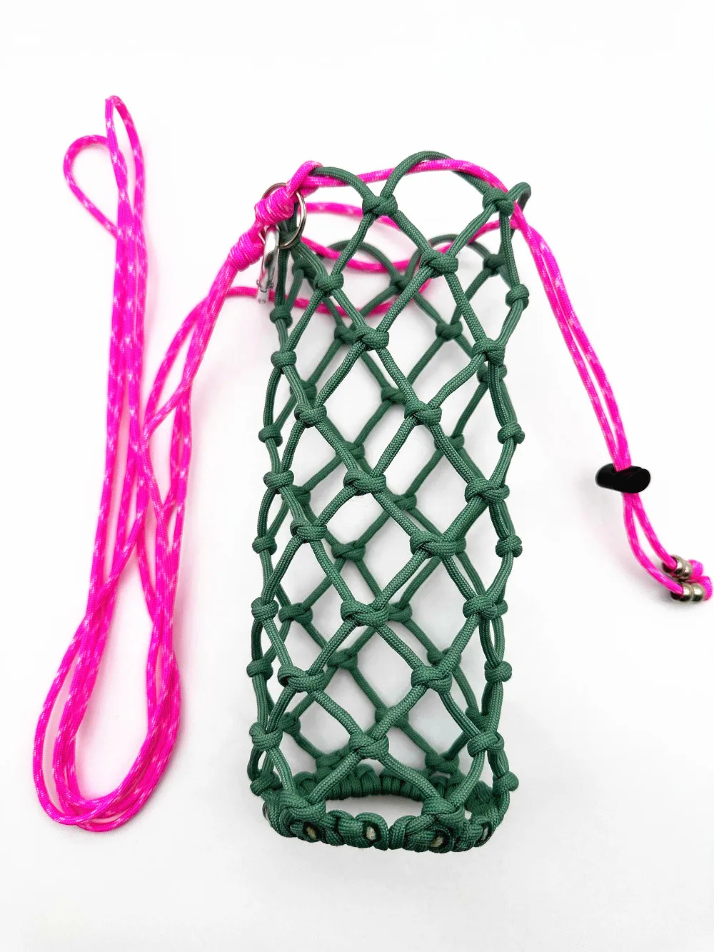 Paracord Nets Wide Mouth Holder Hand Woven Paracord Handle 30oz 32oz ...