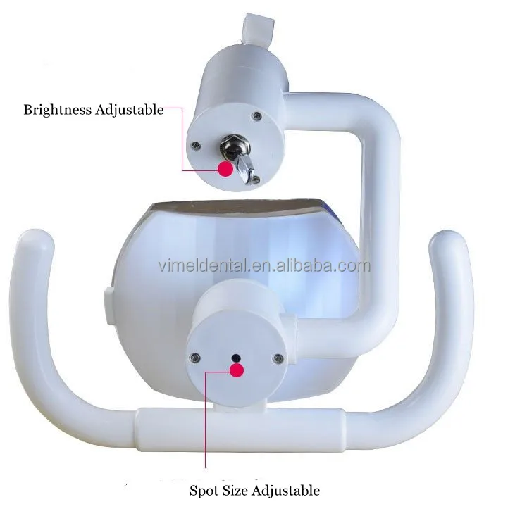Dentistry Halogen Lamp with Aluminum Shell - 50W Warm Light