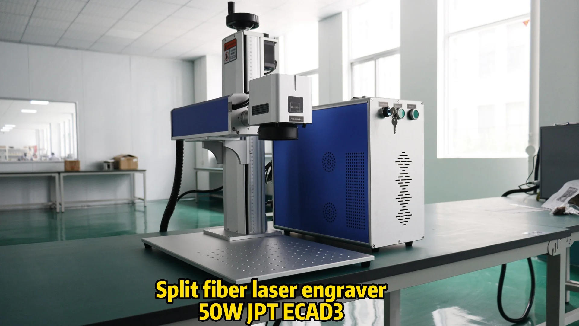 Jpt Raycus 50w Fiber Laser Engraver 30w 20w Stainless Steel Marking ...