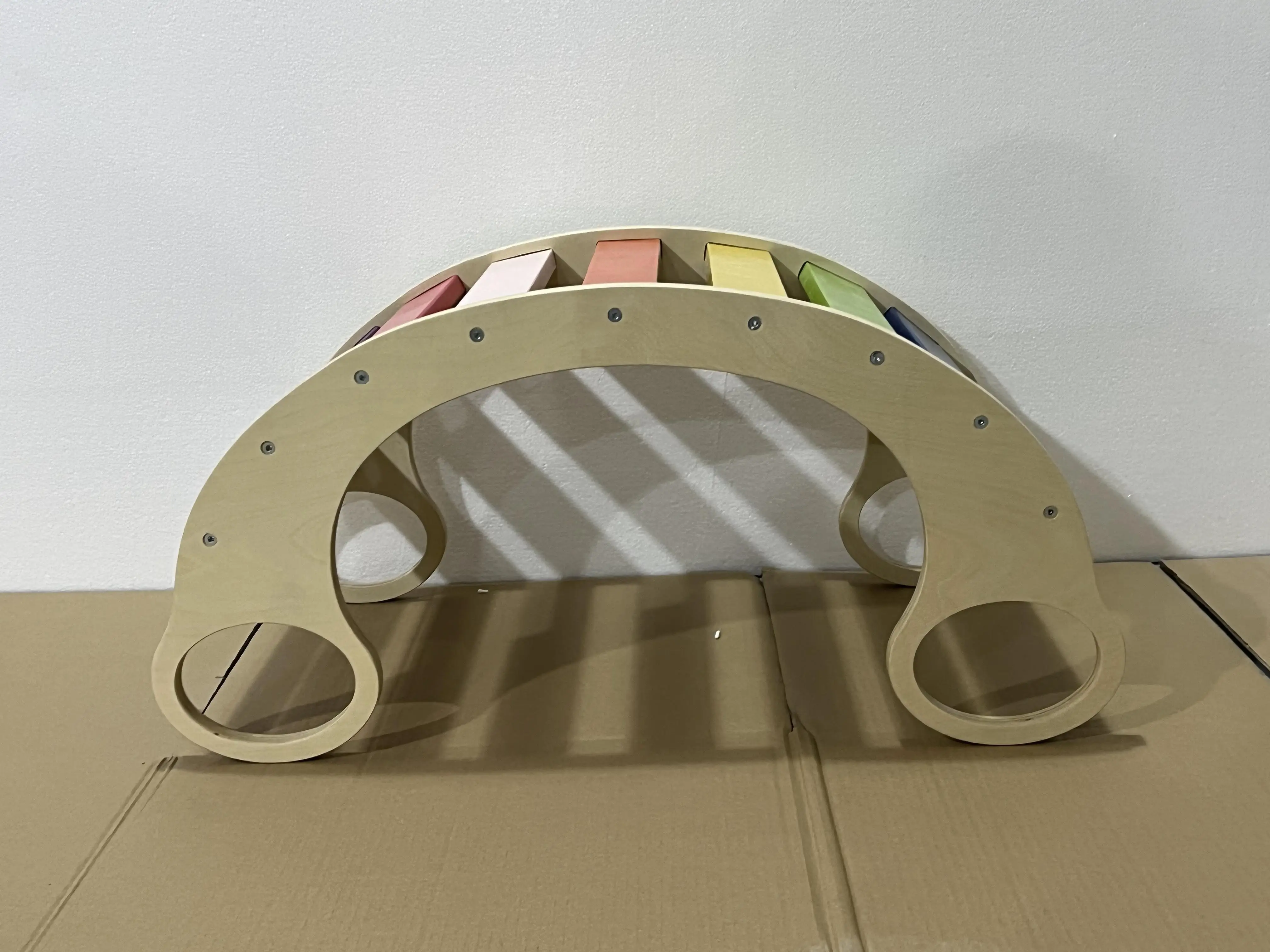 LM KIDS Wooden Montessori Rocking Chair Board - Piklers