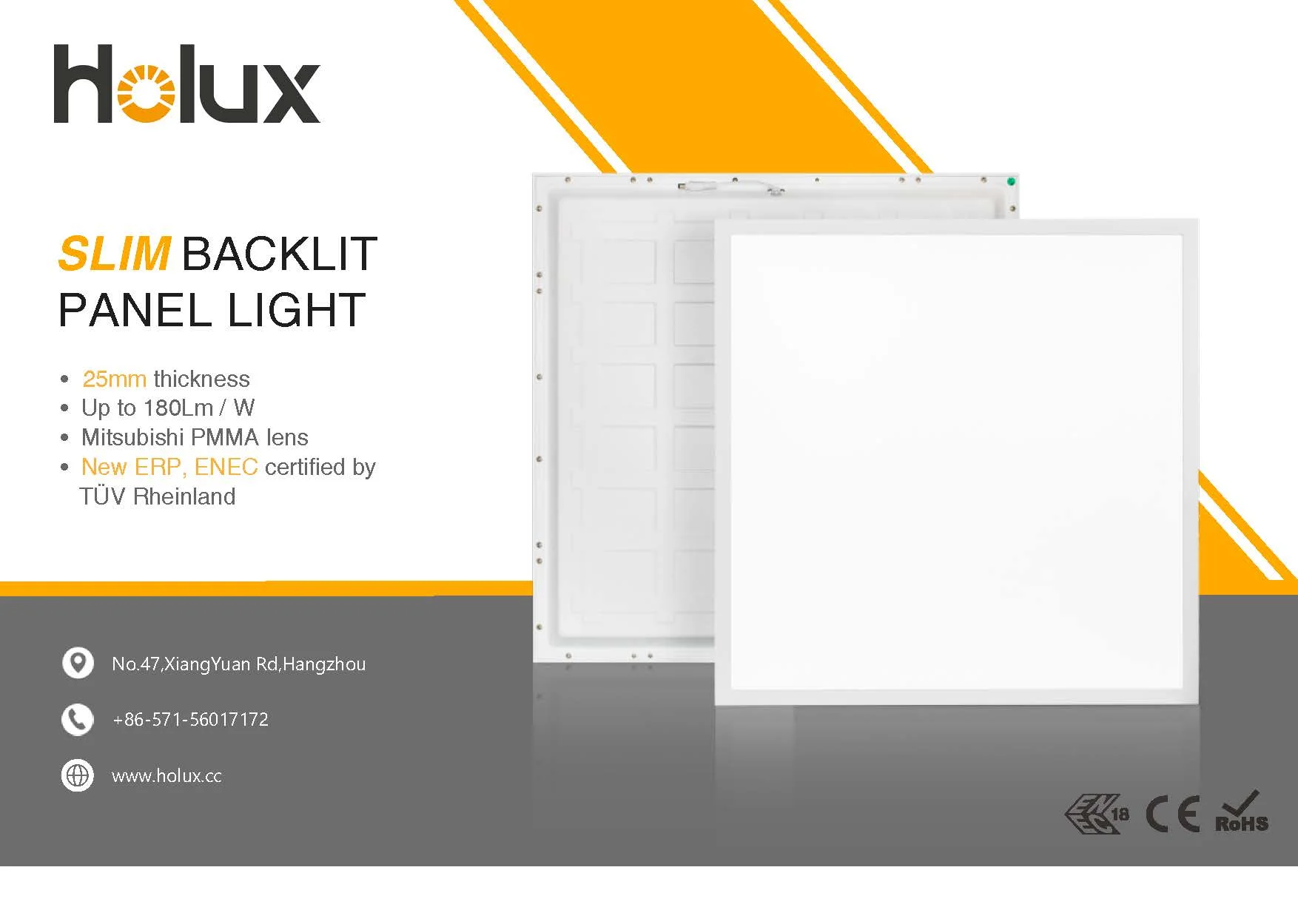 Commercial Square Slim 60x60 Backlight 600x600 Led Panels 150lm/w Wall ...