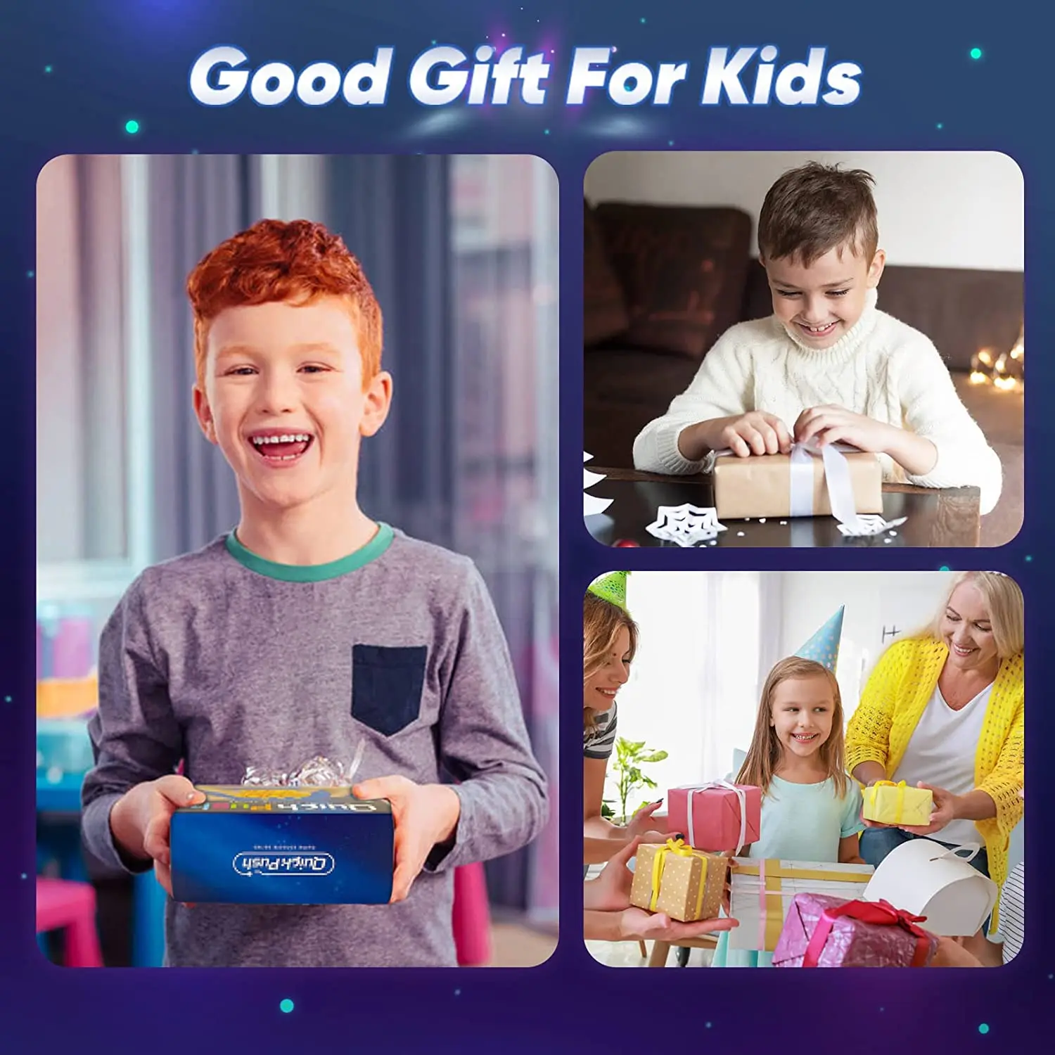 Quicks Push Game - Sensory Fidgets Toy Puzzle for Kids