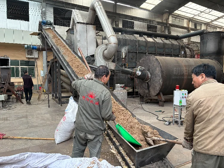 Alibaba.com: 20T/D continuous corn stalk biochar production equipment ...