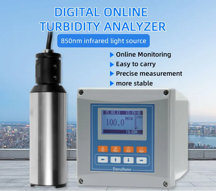 High Quality Ip66 Digital Turbidity Meter Turbidity Analyzer For ...