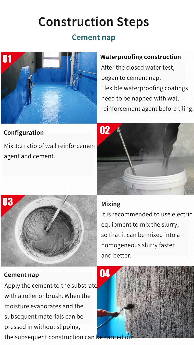 Interface Treatment Agent for Ceramic Tile & Wall Reinforcement