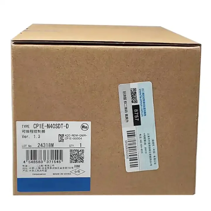 Cp1e-n30sdt-d Sensor Cpu Plc Programmable Logic Controller Digital I/o ...