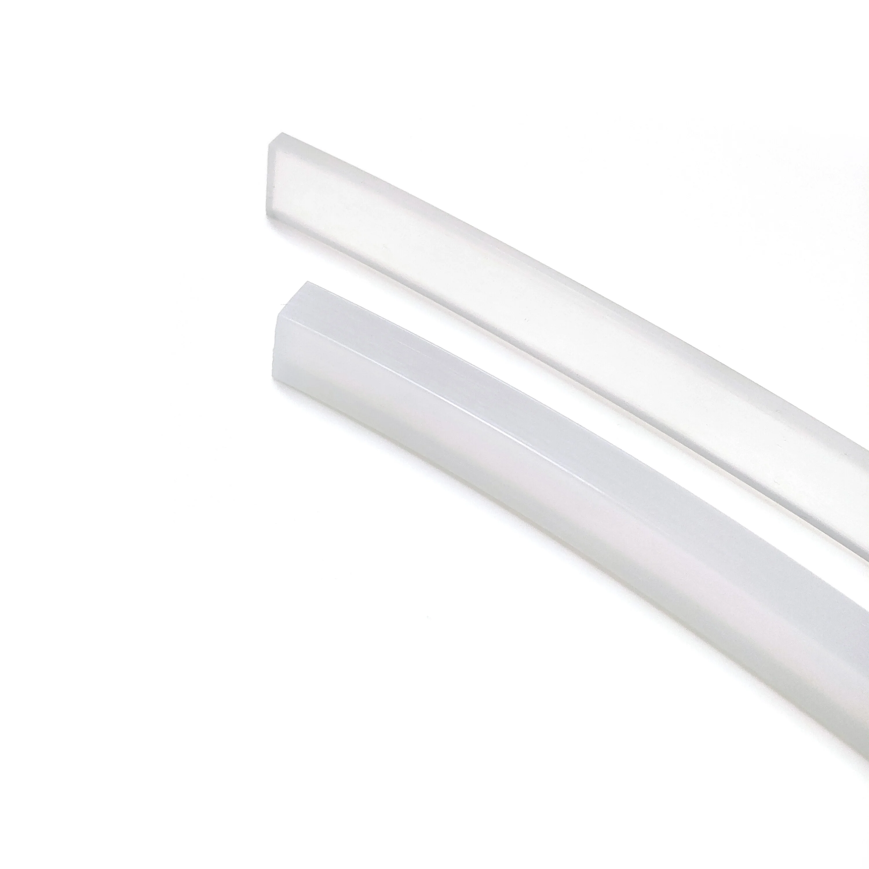 Rectangular Transparent Silicone Rubber Sealing Strip Silicone Rubber ...