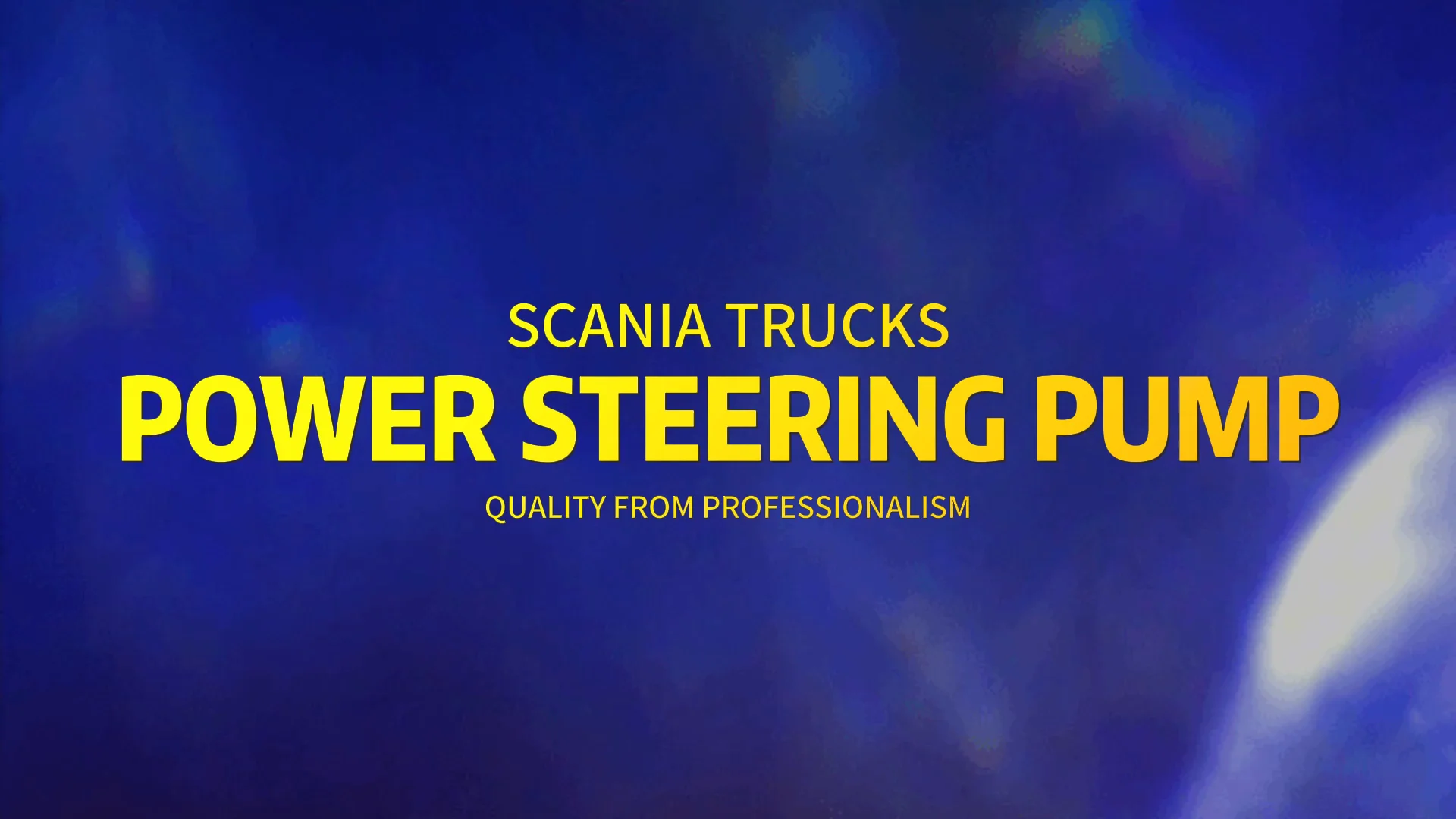 For Scania R Series Power Steering Pump Truck Parts 13337901457710 With ...