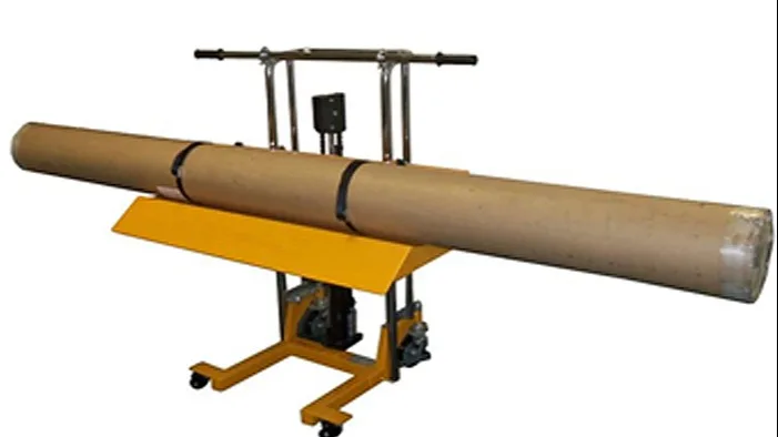 Manual Paper Roll Stacker Hydraulic Reel Lifter Coil Material Stacker ...