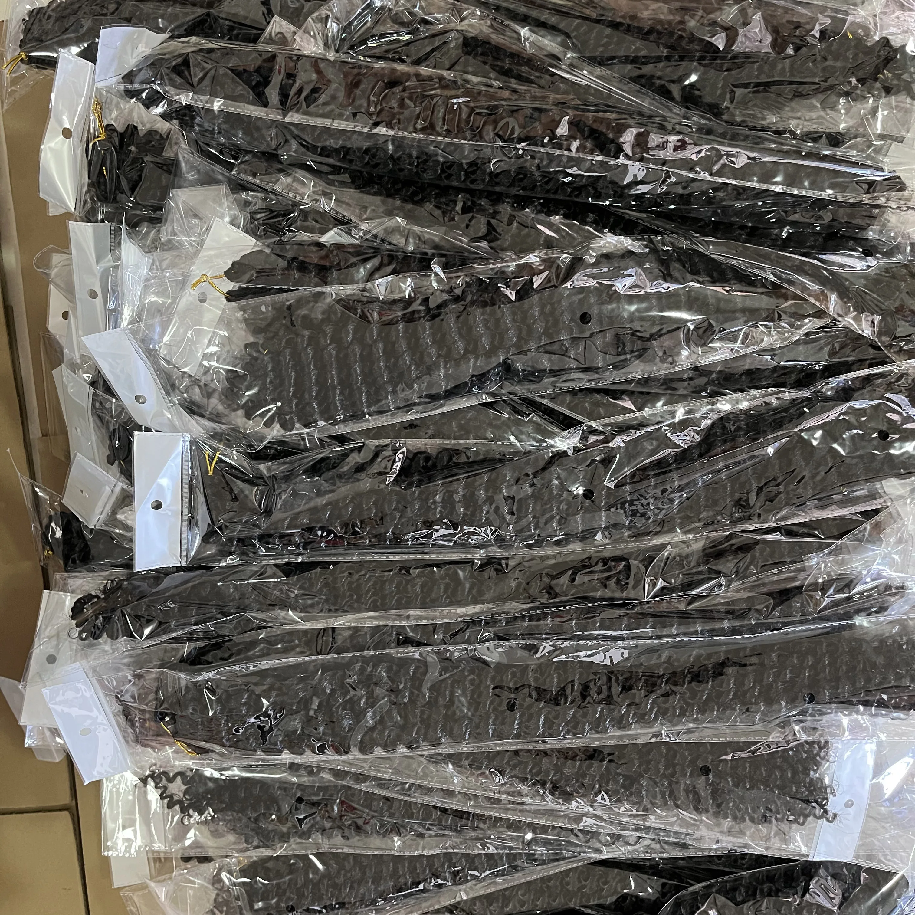 24inch New Pre-looped Deep Wave Fauxs Locs Nu Goddess Bohemian Crochet ...