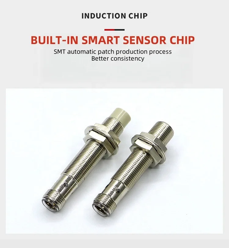 M12 4PIN TRC12-4DP Pnp-Proximity Sensor for Industrial Automation