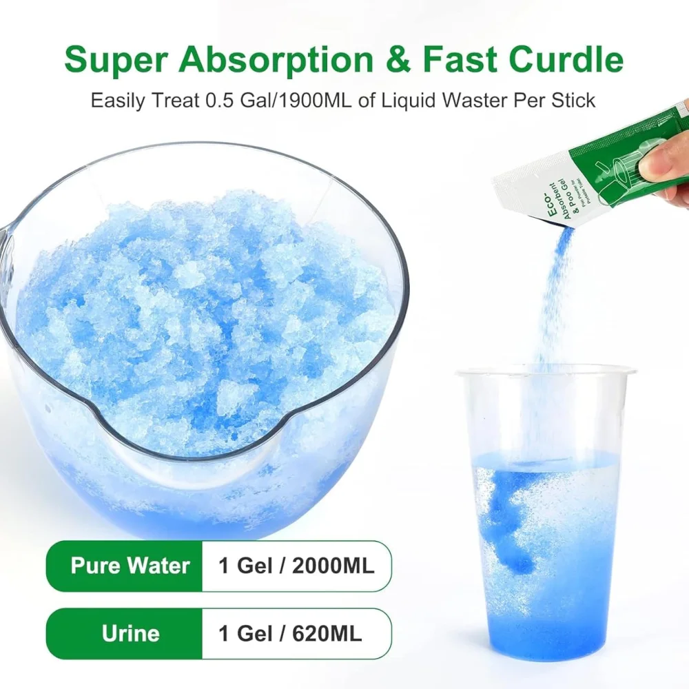 Wholesale Hot Pee Powder Portable Toilet Absorbent Gel Powder Bath ...
