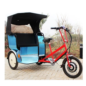 Oem Customized Electric Pedicab Rickshaw Three Wheels Cargo Bike Trike ...