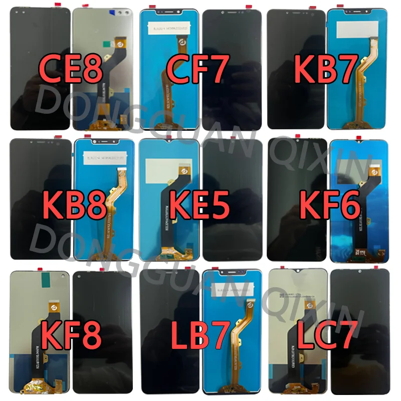 Original Tecno Pouvoir 4 Pro LCD Screen Replacement | Quality Black ...