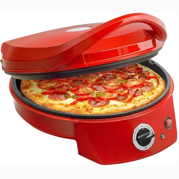 12 Inch Non-stick Calzone Maker Pizza Oven In Red Home Use Fast ...