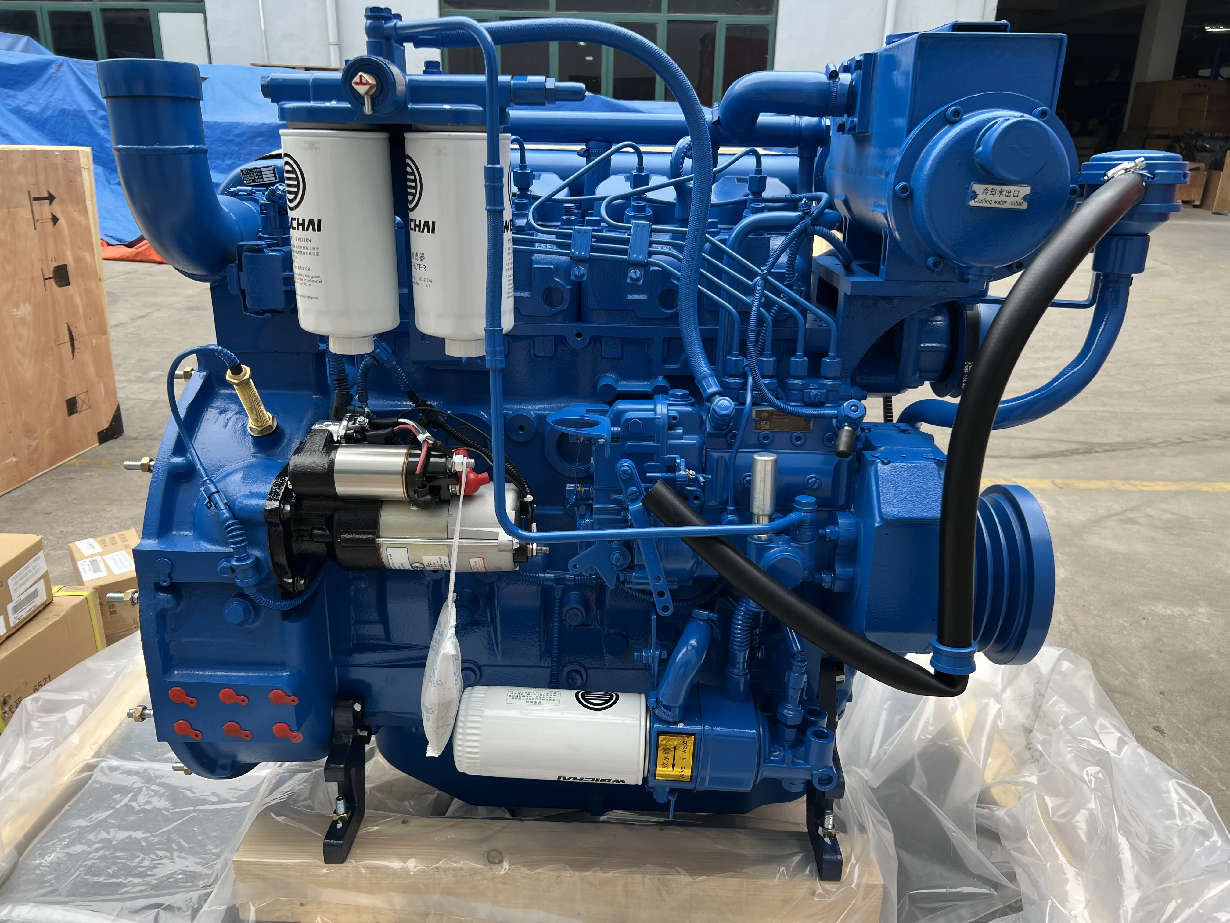 Weichai Wp4 Series 95hp Marine Diesel Engine Wp4c95-18 For Motor - Buy ...