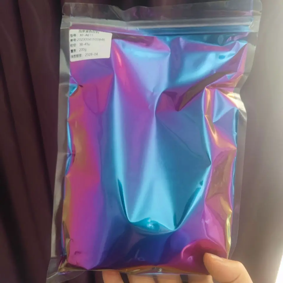 Intense Chrome Red Yellow Green Super Shifting Chameleon Pigment ...