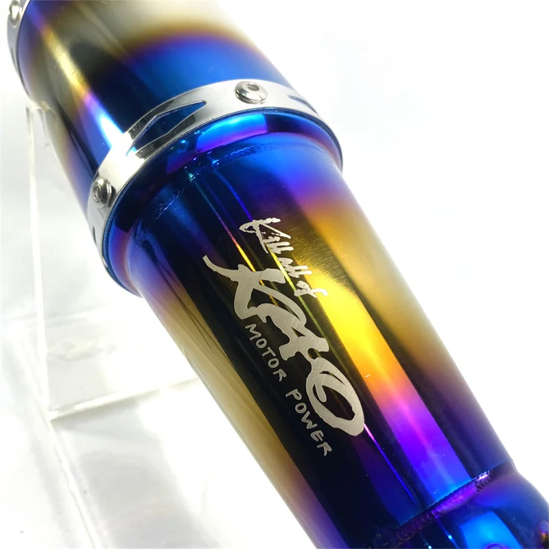 High Quality KAO OEM Motorcycle Exhaust Pipe System Scooter Exhaust Muffler