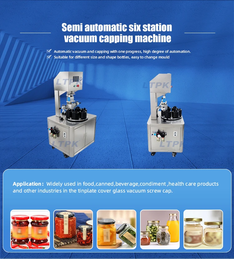 LT-20 Automatic Small Bottle Filling and Capping Machine Capping ...