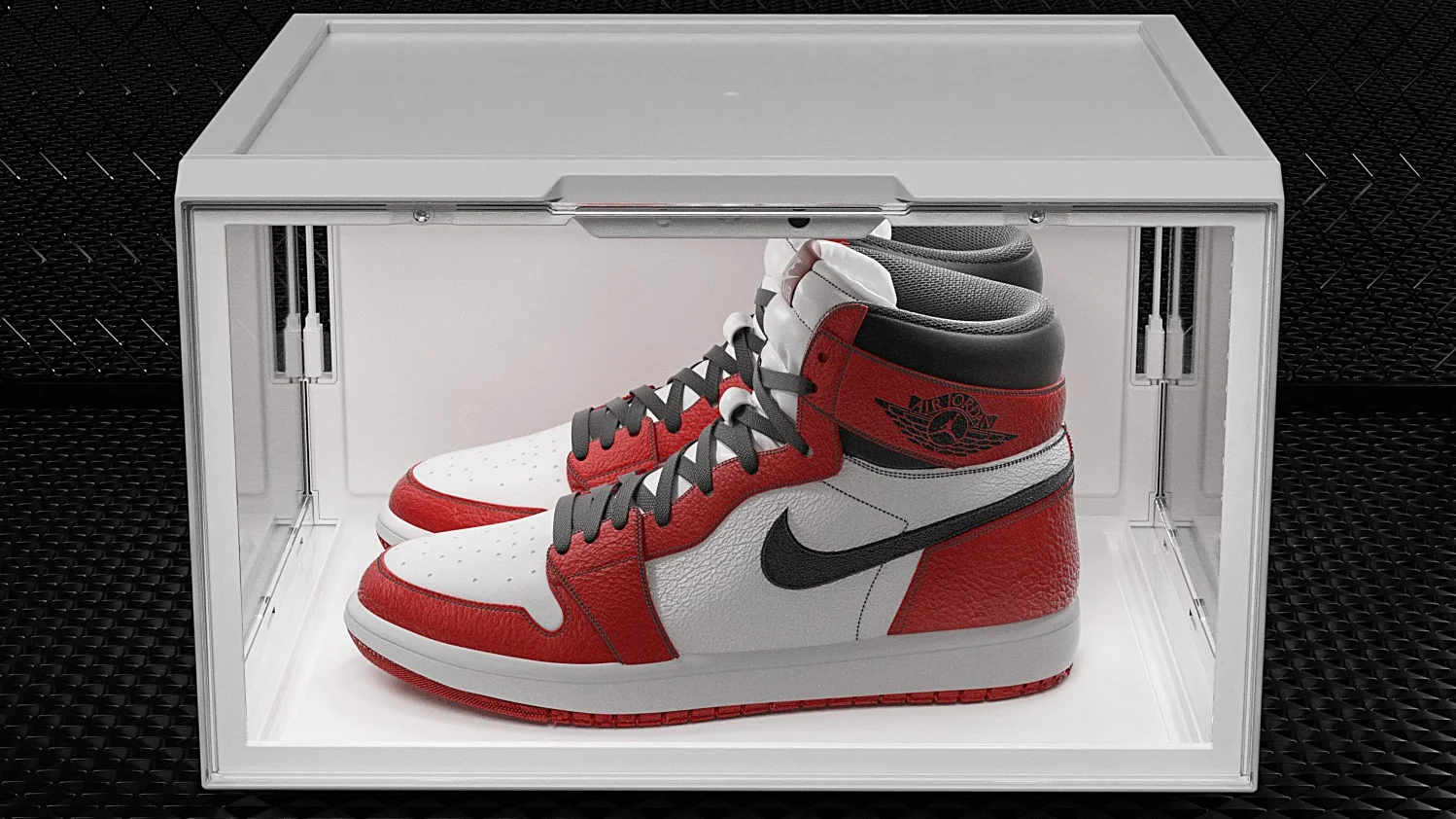 Custom Transparent Voice Control Stackable Side Open Magnetic Clear ...