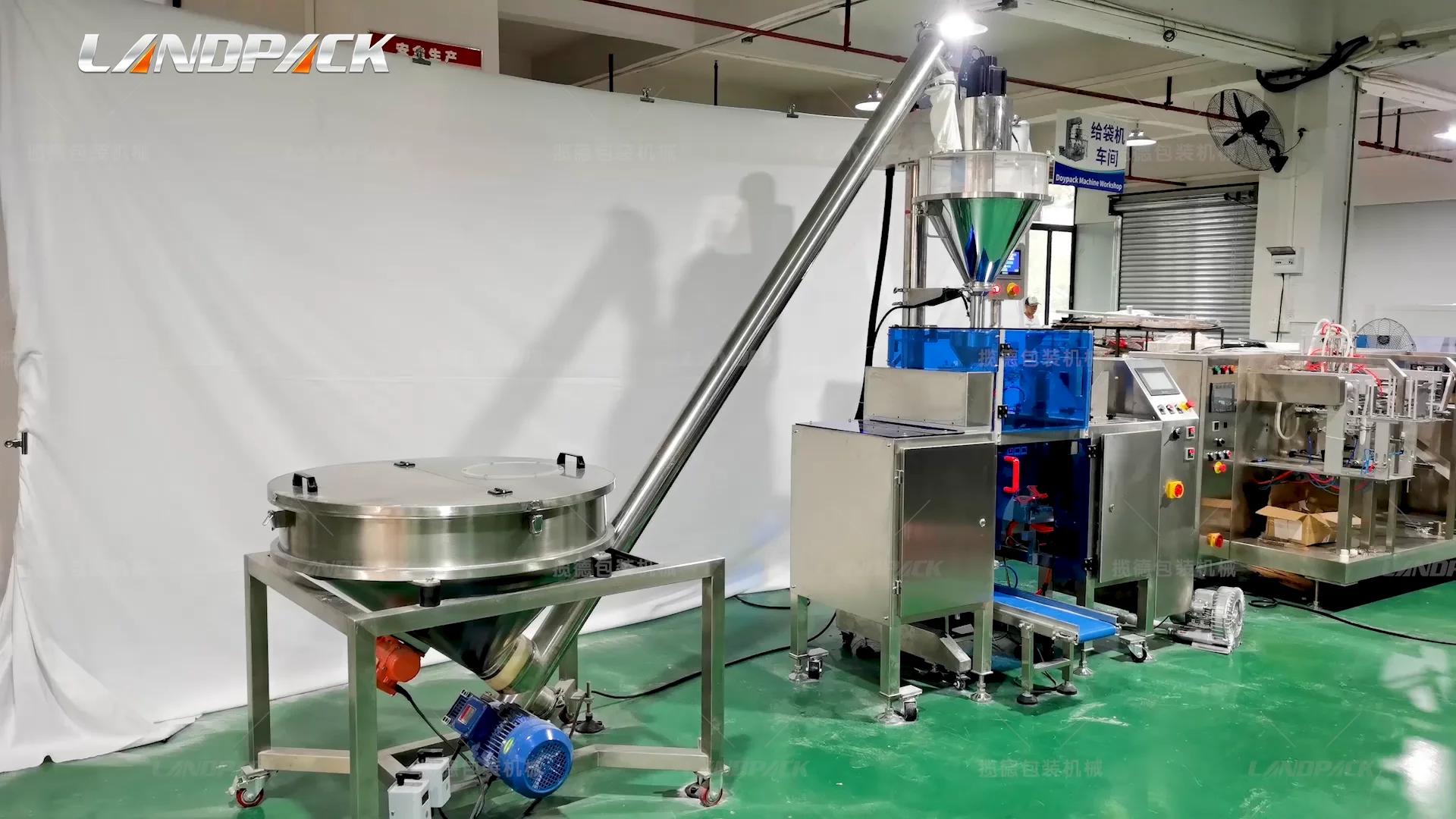 Mini Powder Premade Doypack Bag Pouch Fill Filling Sealing Packaging ...