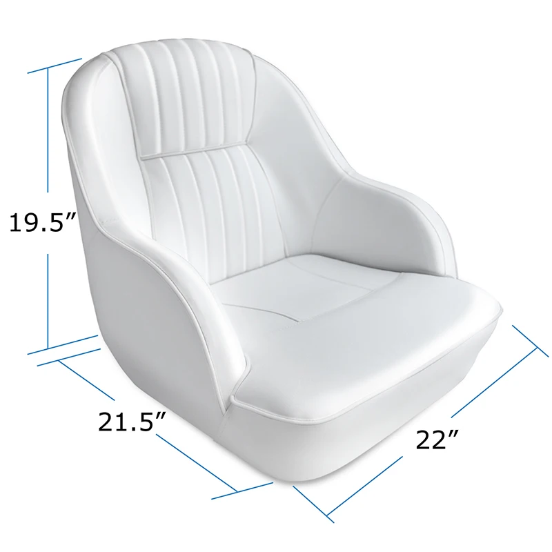 Luxury Boat Captains Seats High Back Comfortable Boat Marine Seats ...