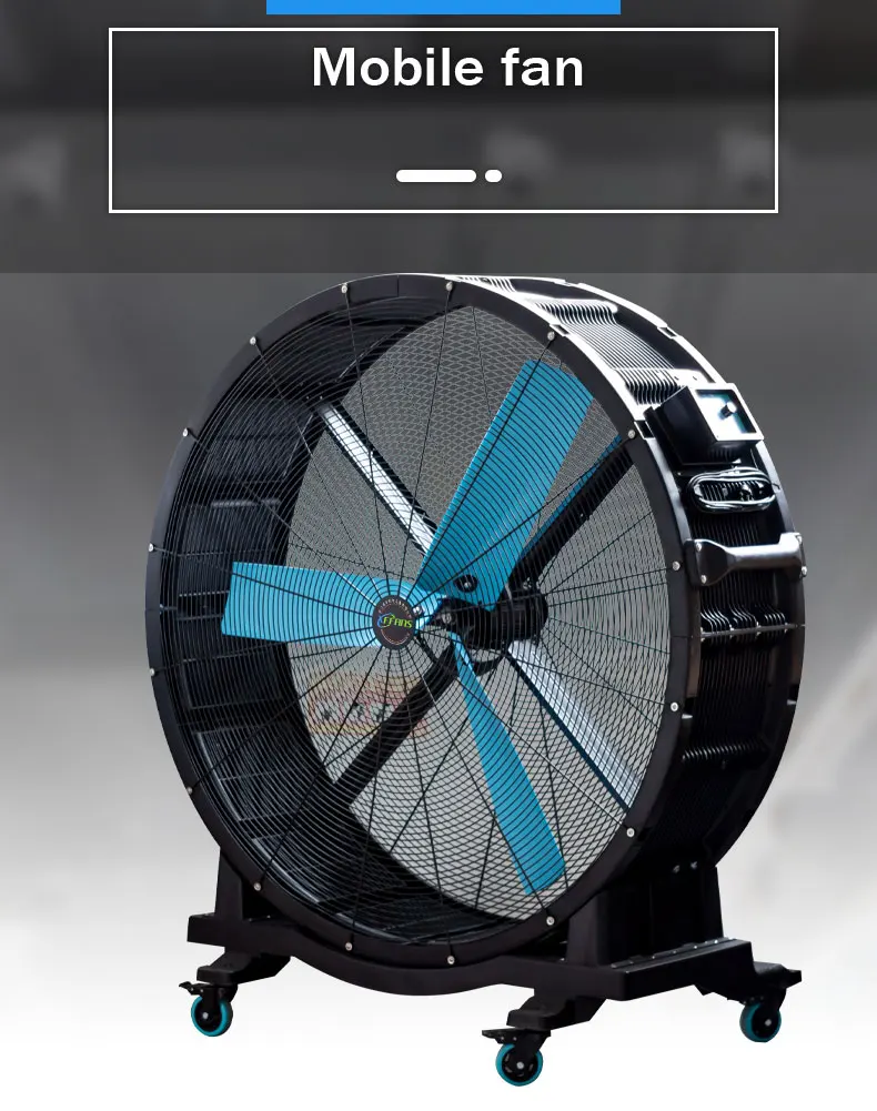 Factory Ventilation Large Portable Standing Hvls Fan - Buy Industrial ...