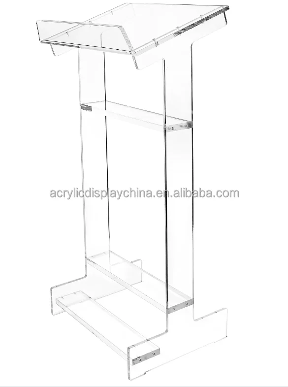 Modern Design Lucite Floor Shtender - Luxury & Eco-friendly
