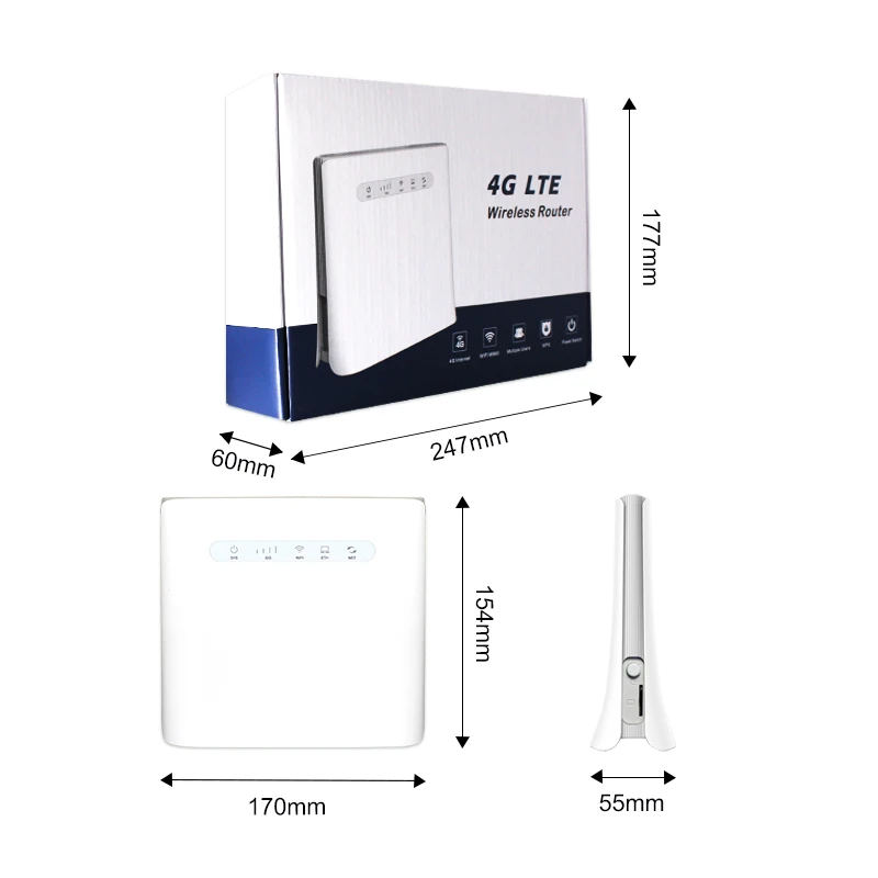 Cheap Price Mobile 1200mbps Internet Bonding Simcard Routers