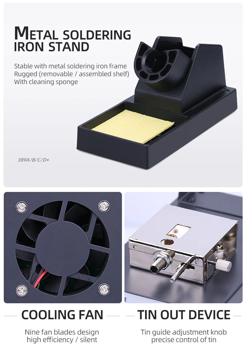 A-BF High Frequency Automatic Soldering Station - 90W Power