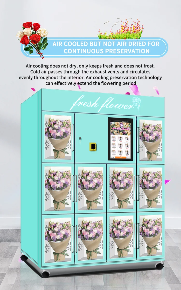 Automatic Flower Vending Machine - 10-Lattice Gifts