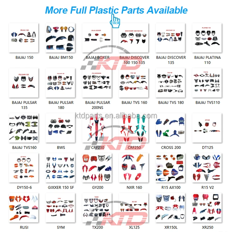 YZF R15 V2 Tail Panel LH/RH Fairing Kit - Premium ABS Motorcycle Body ...