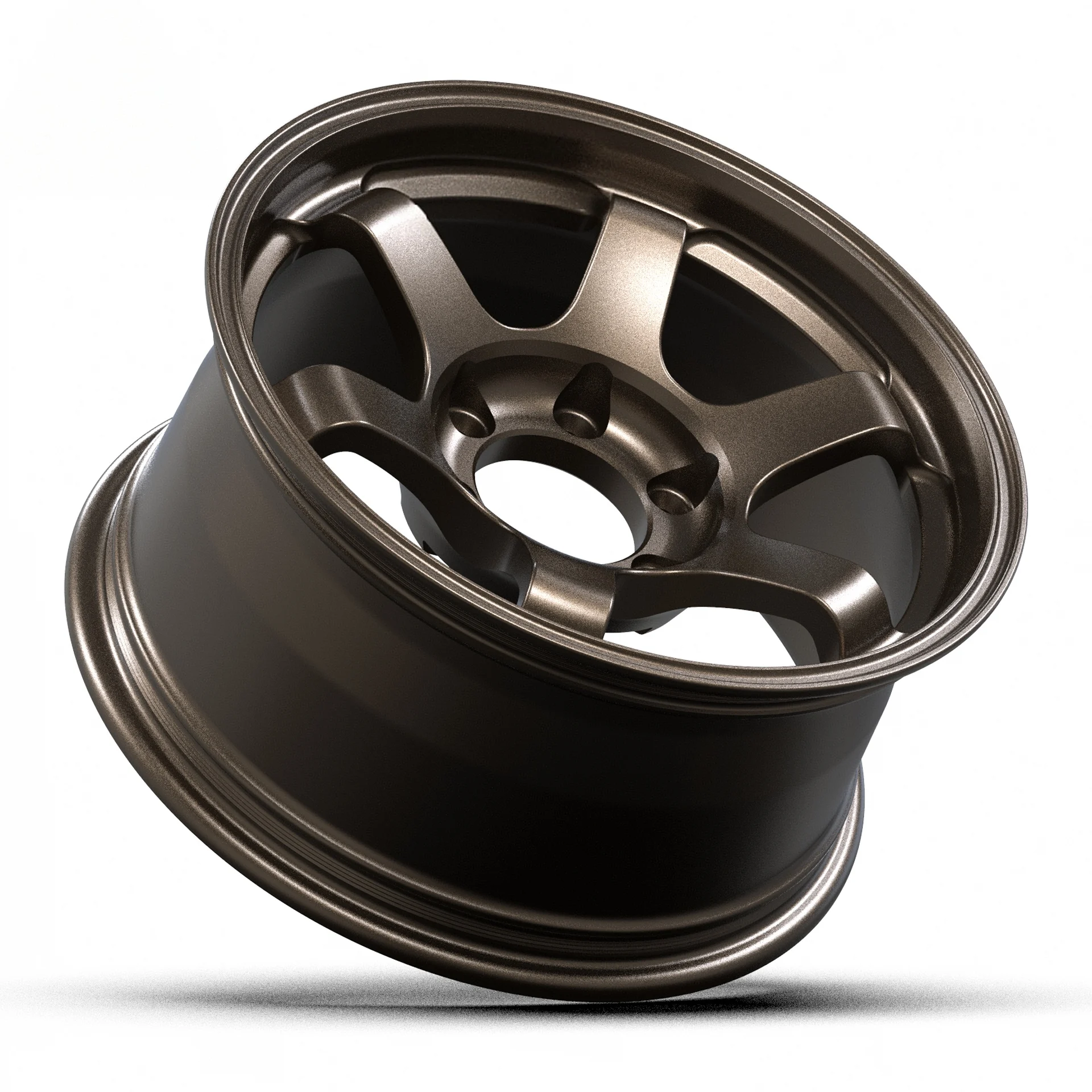 17 Inch Te 37 Alloy Wheels with 5*114.3 PCD 35 New Aluminium Wheels 15 ...