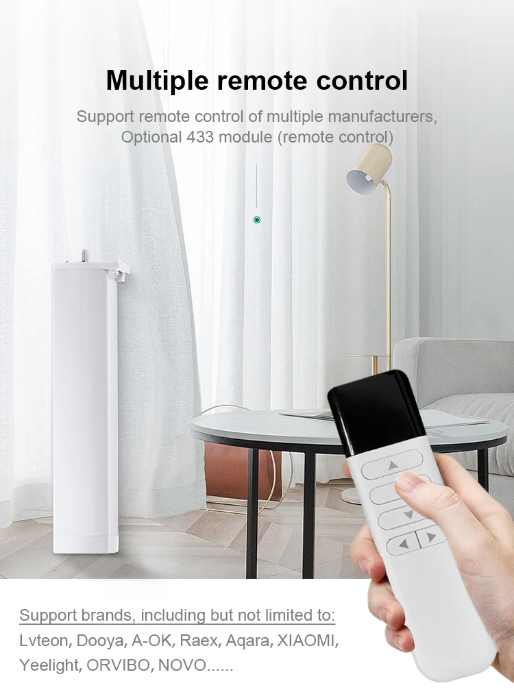 Lvtron Z100 Smart Curtain Switch Module - Versatile & Efficient