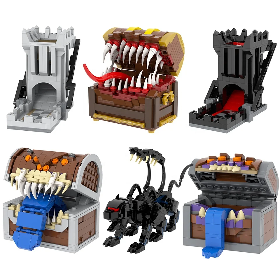 Mooxi Dungeons And Dragons Game Characters Treasure Chest Monsters ...