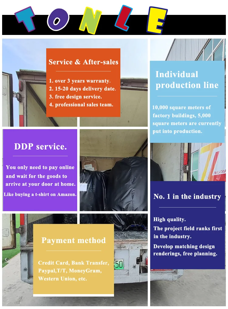 Custom Factory Inflatable Space Theme Park Games Obstacle Course for Sale