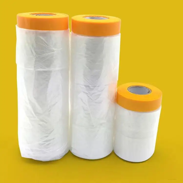 Wholesale Pe Plastic Masking Film For Autocarboat Painting - Buy ...