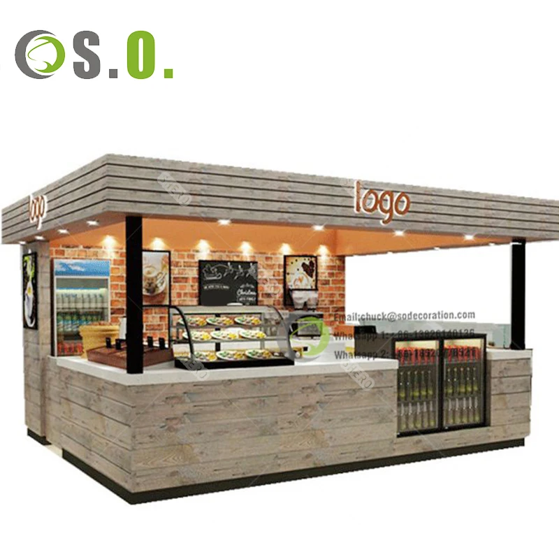 Custom Modern Milk Tea Store Interior Decoration