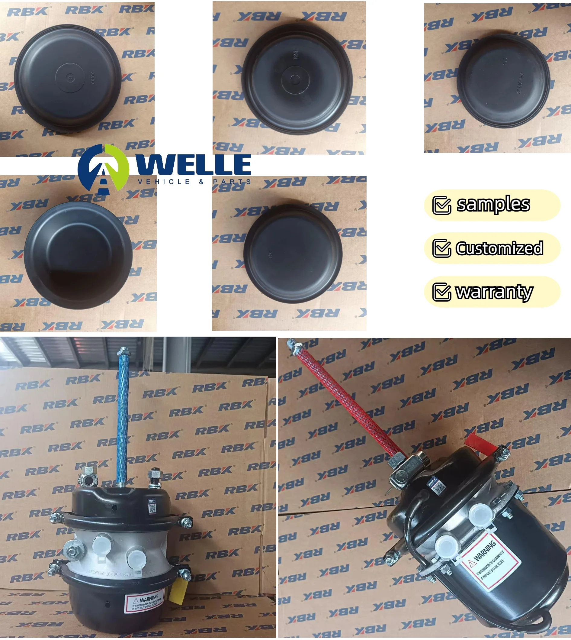RBK-103 Parking Brake Chamber - High Quality Spare Parts