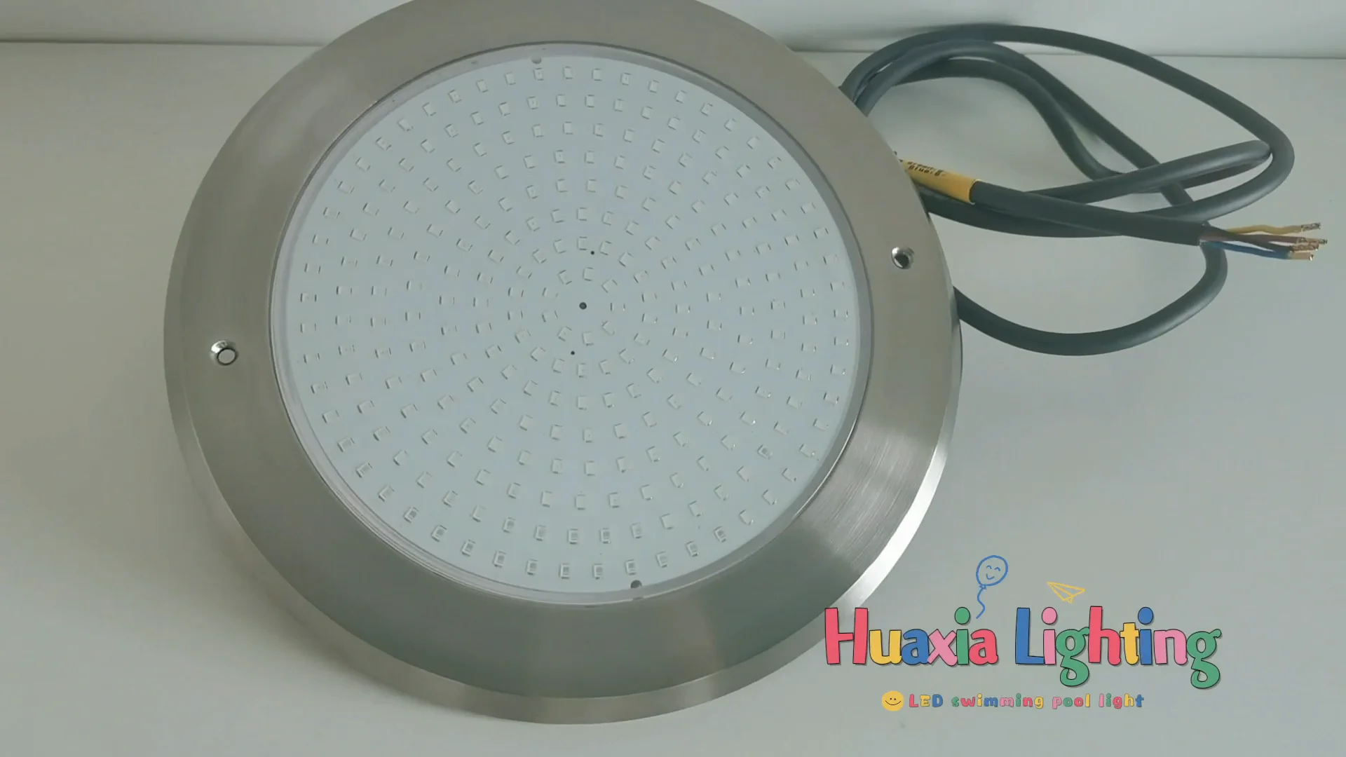 Slim Flat Waterproof Ip68 12v 24w Underwater Wall Mount Rgb Color ...