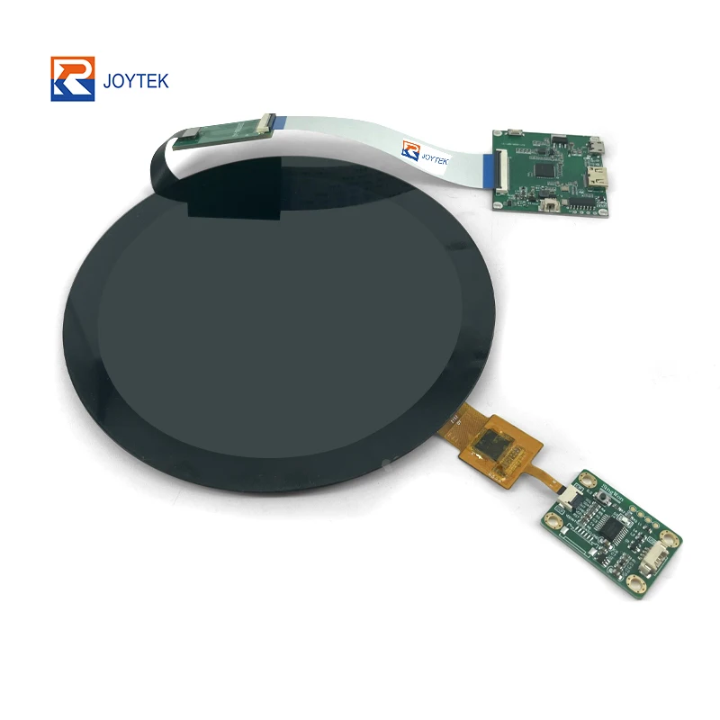 RJY Custom Round TFT LCD Display Modules - Capacitive Touch