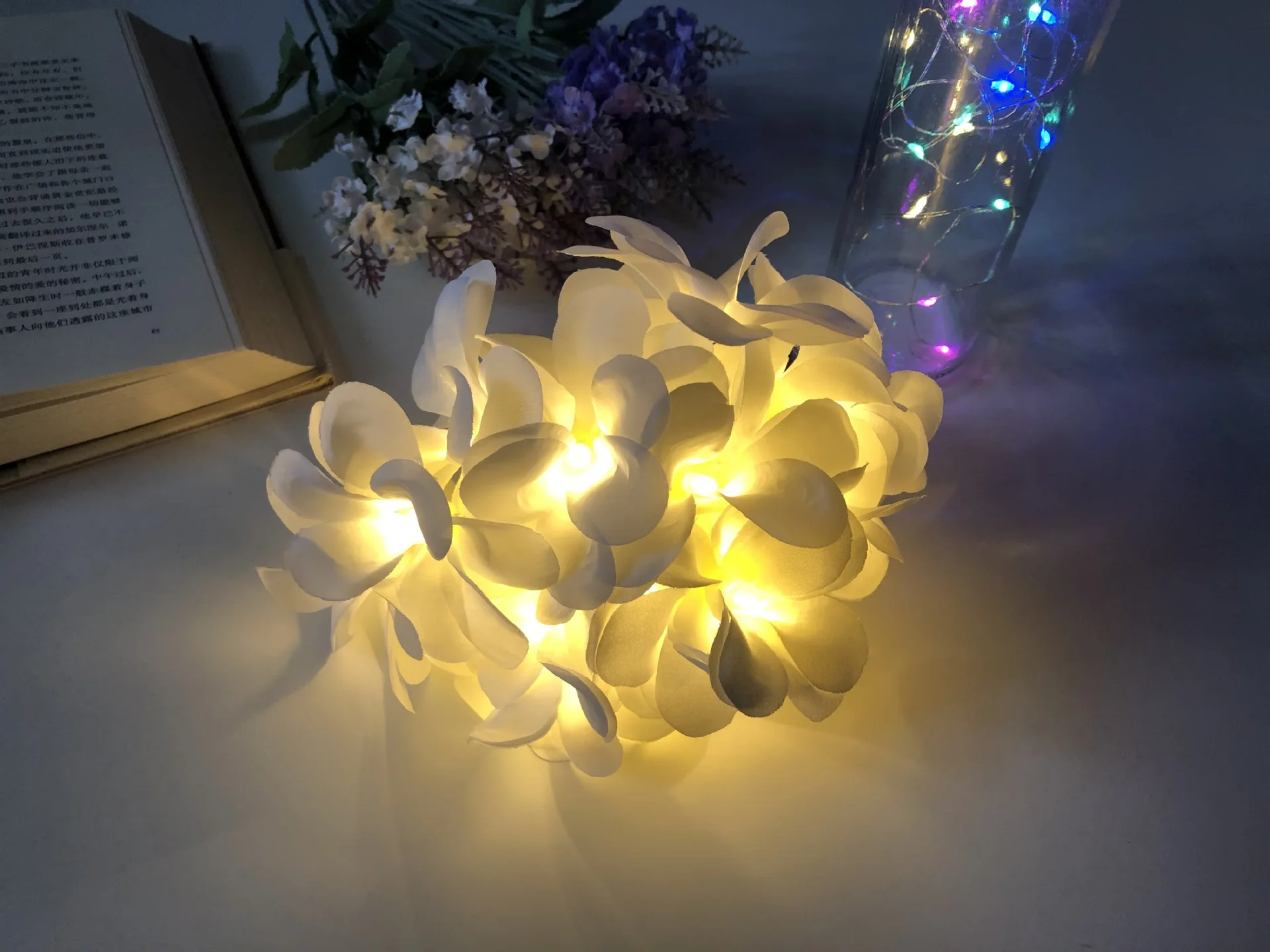 Frangipani Flower Led Led String Light With Flower Other Wedding ...
