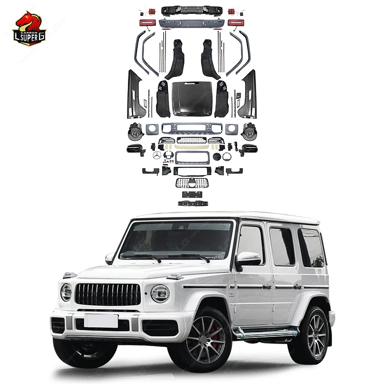For Mercedes Benz G Class W463 Bodykit Upgrade To W464 Amg -style With ...