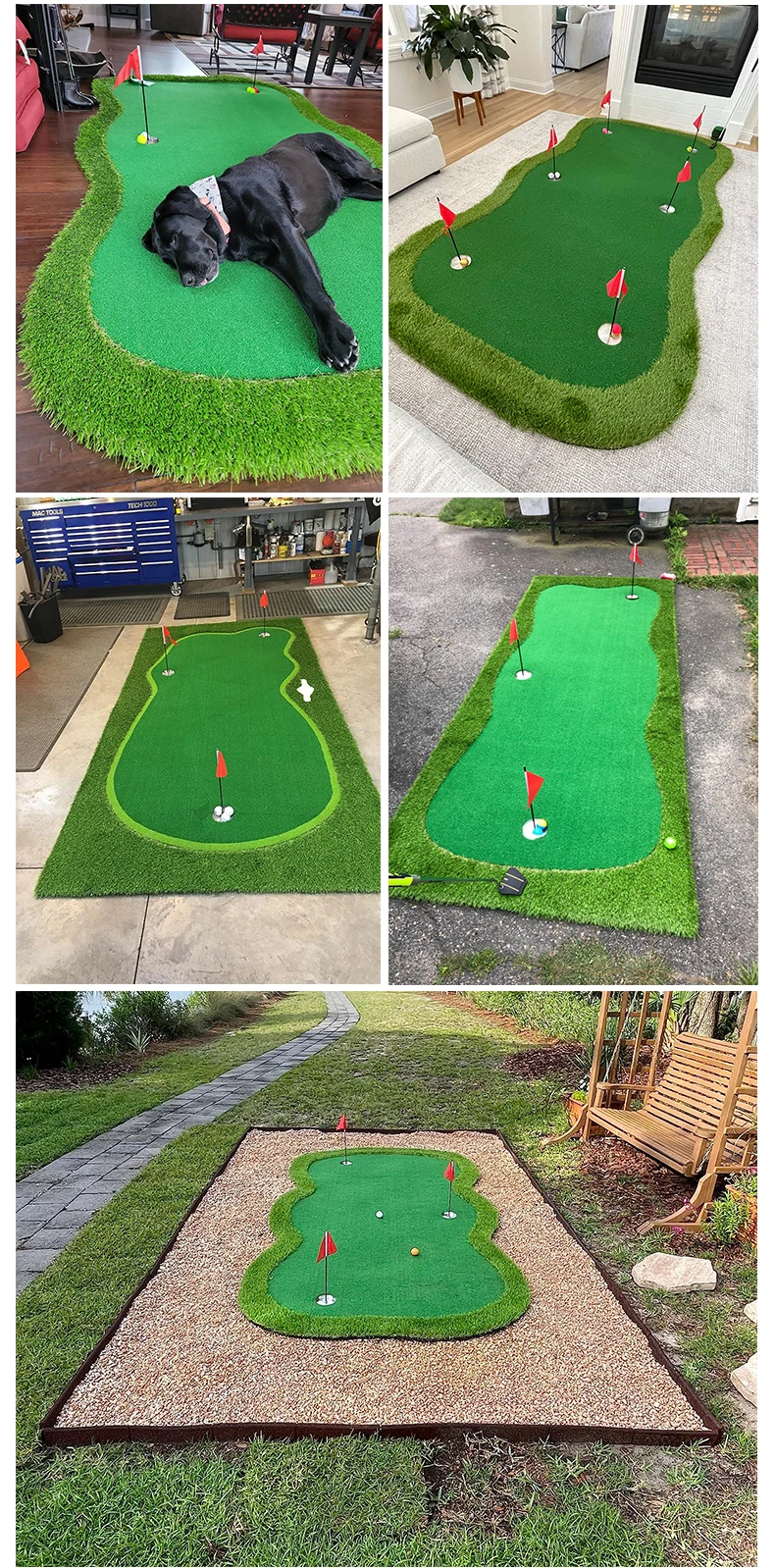 Realistic Indoor/Outdoor Training Putting Experience with Long ...