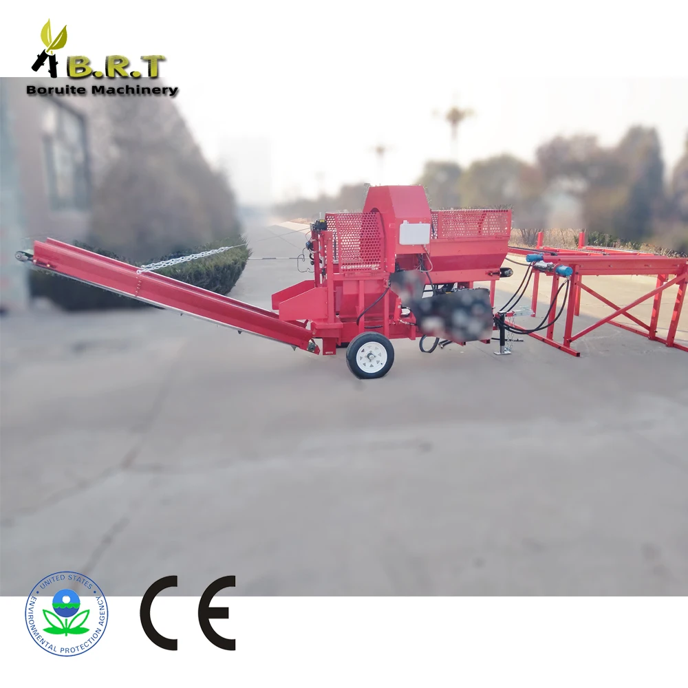 Automatic Firewood Processor - Efficient Wood Splitting