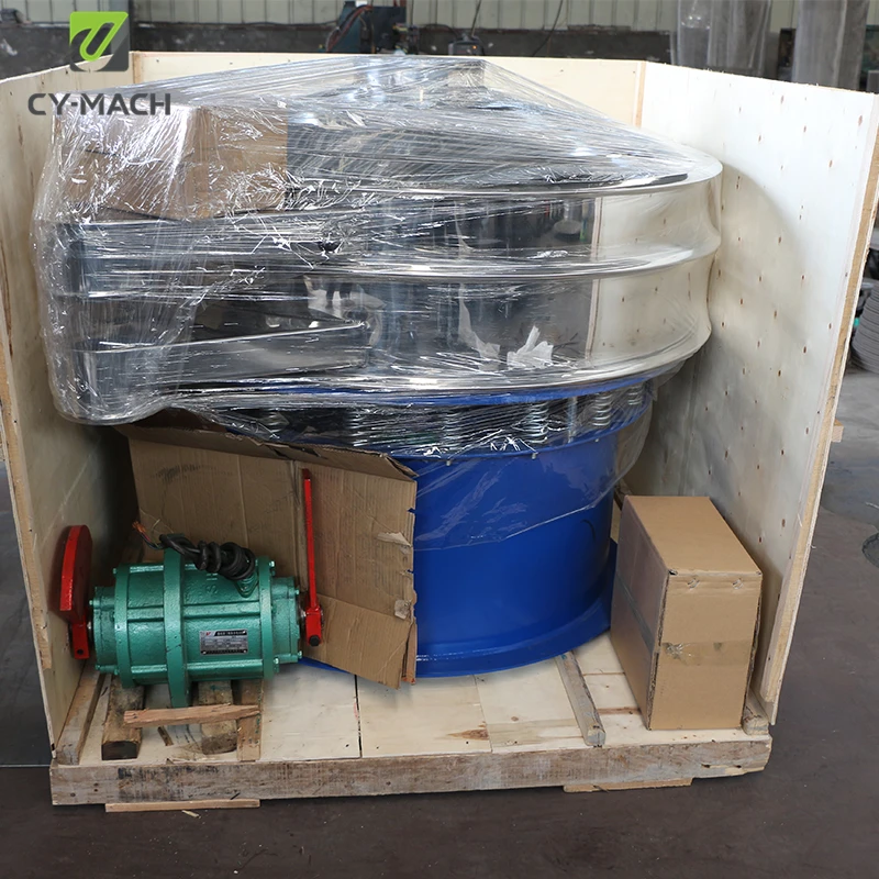 Cy-mach Flour Rotary Vibrating Screen Sieve Filter Ultrasound Rotary ...