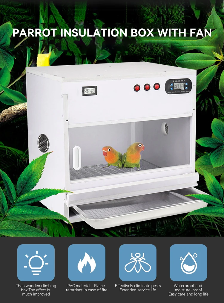 Pet Parrot Incubator Smart Air-warmed Hand-rearing Baby Bird Incubator - Buy Waterproof ...