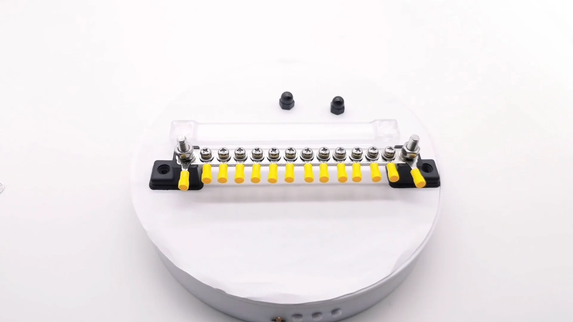 12 Way Terminal Studs 12 Volt Power Distribution Block Battery Mini Bus ...