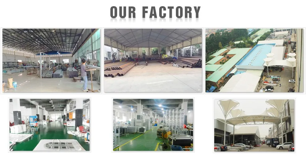 PVDF/PTFE Architecture Tensile Membrane Structure Steel Structure ...