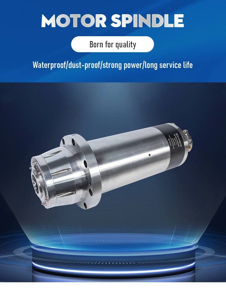 20000rpm 15kw Water Cooling Spindle Motor for CNC Milling